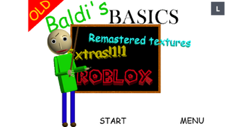 Old Baldi's Basics Textures by Funky_boi