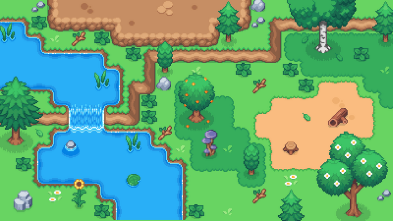 Pixel Kingdom - Grasslands by Island Of Mine