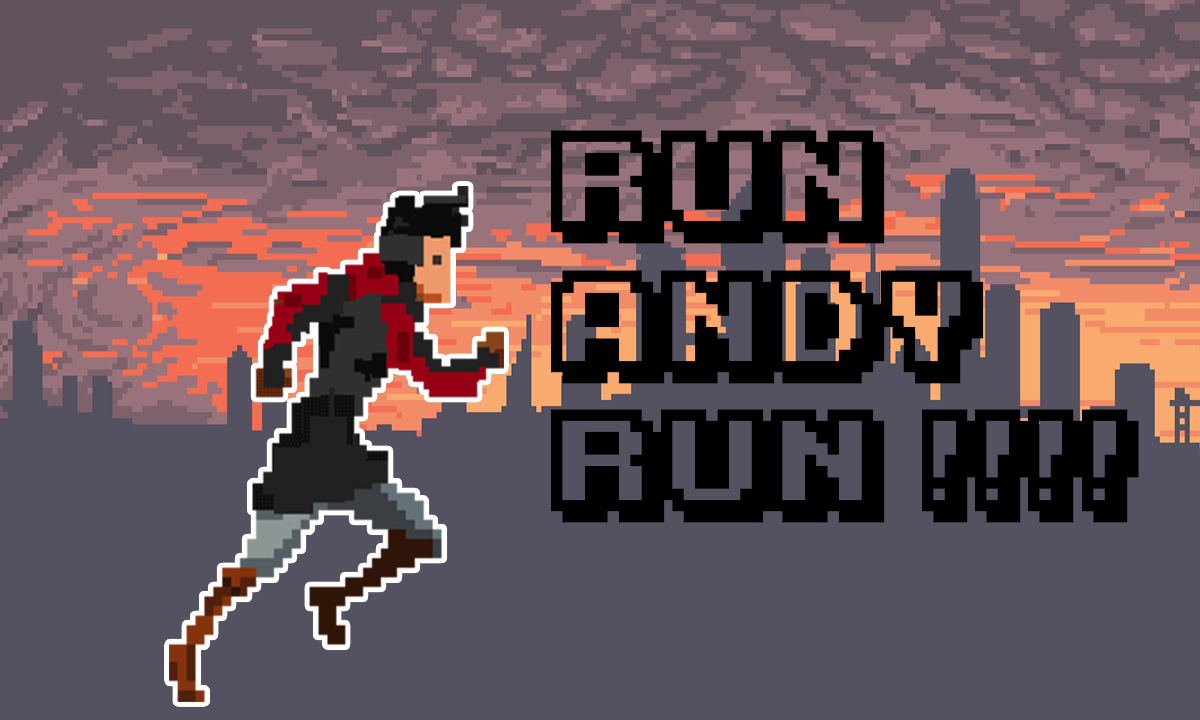 RUN ANDY RUN !!! by andyCRAP