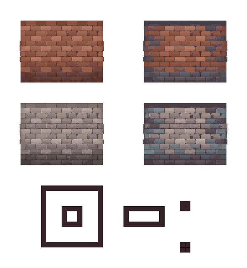 64x64 Pixel Tileset by FlakDeau
