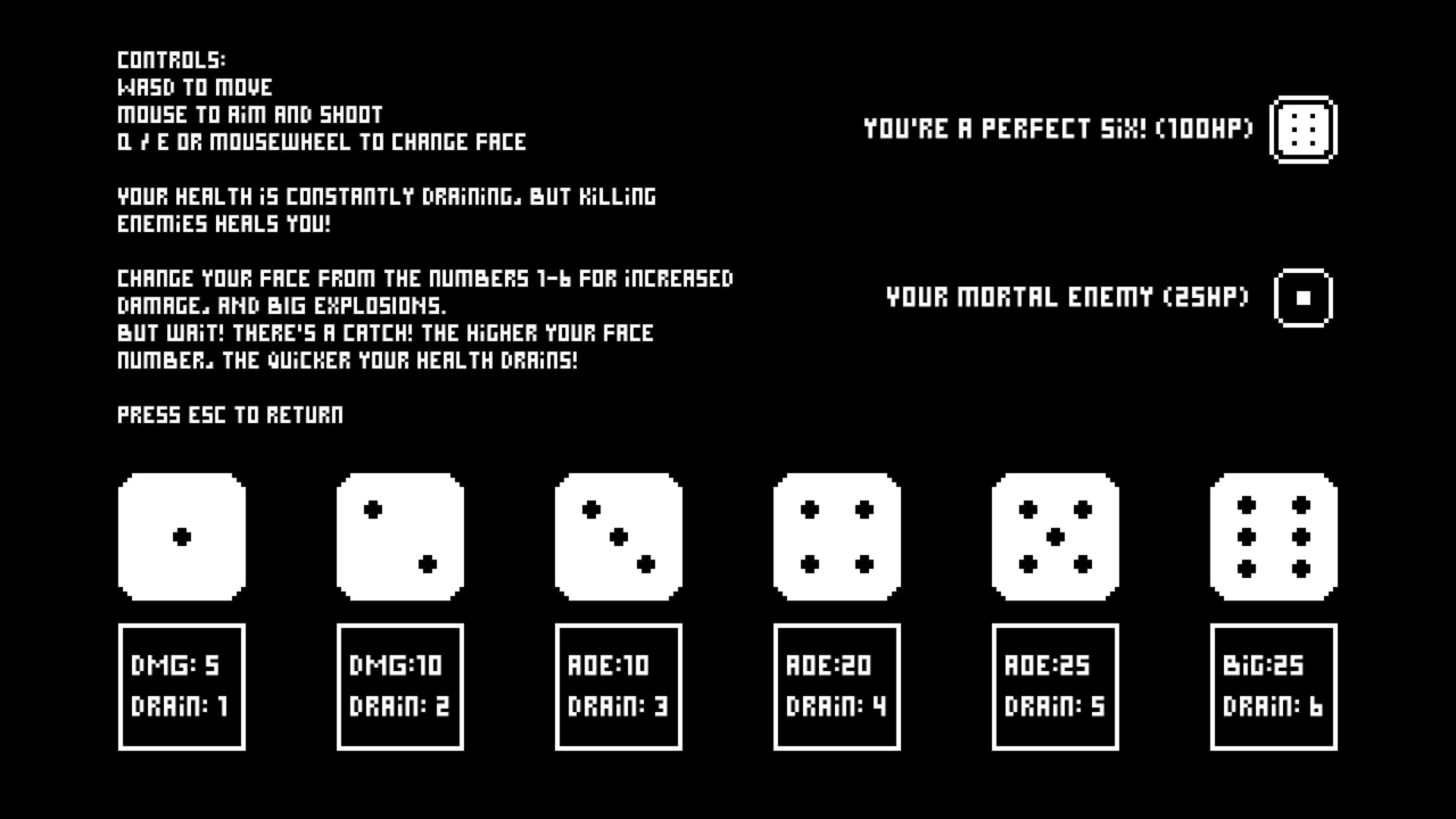 Greedy Dice Is Mortal By Fdkubba For GMTK Game Jam 2022 Itch io