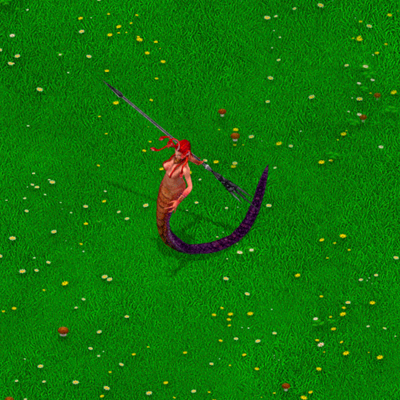 Free Isometric animated Medusa by Engvee