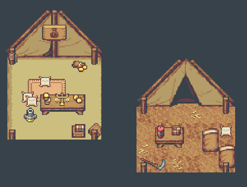 Farm and Fort RPG Tiles and Icon Pack by finalbossblues