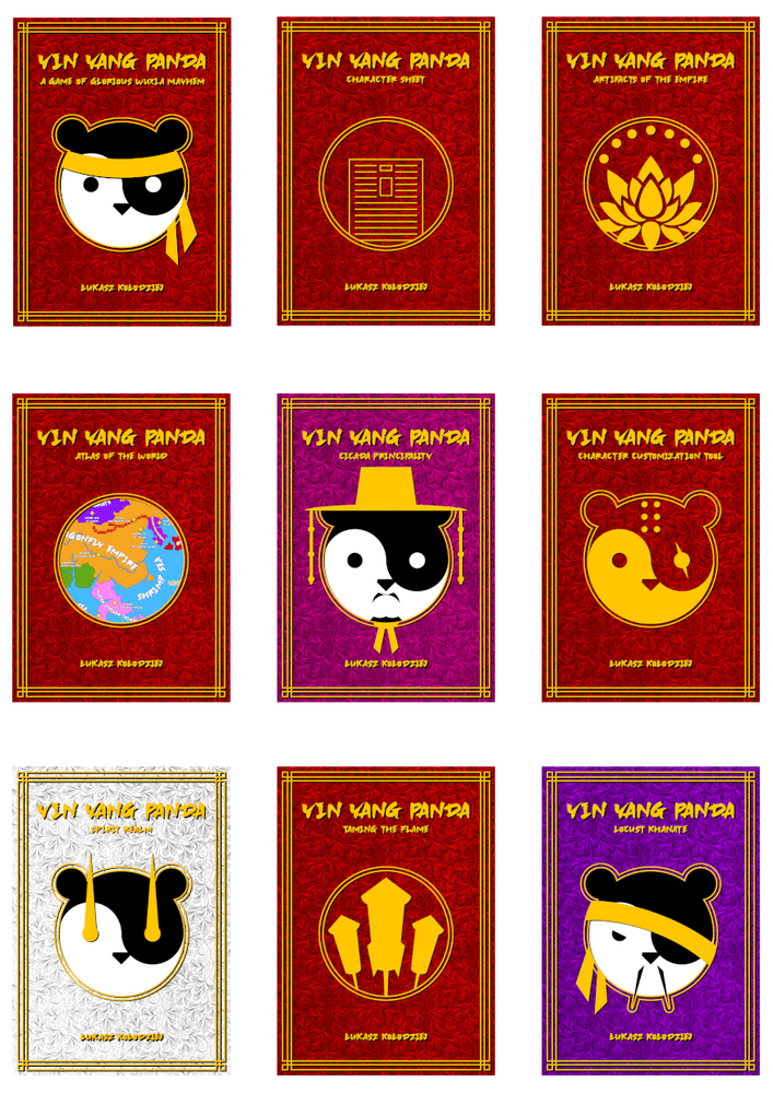 Yin Yang Panda by Fajerbol, hechlok