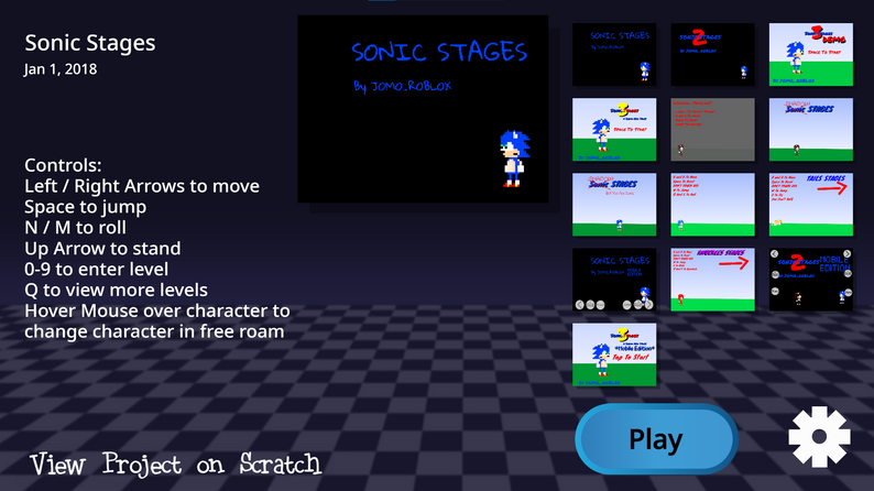Sonic Stages Collection by Pengu Playhouse
