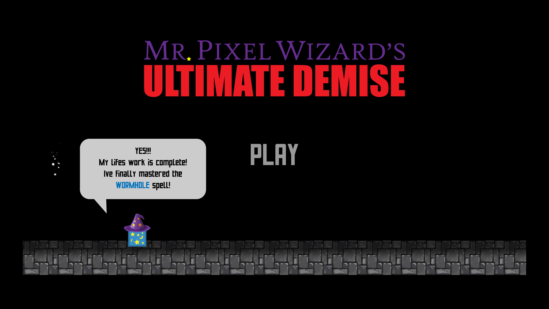 Mr. Pixel Wizard's Ultimate Demise by hitjim, Schrad, javo397