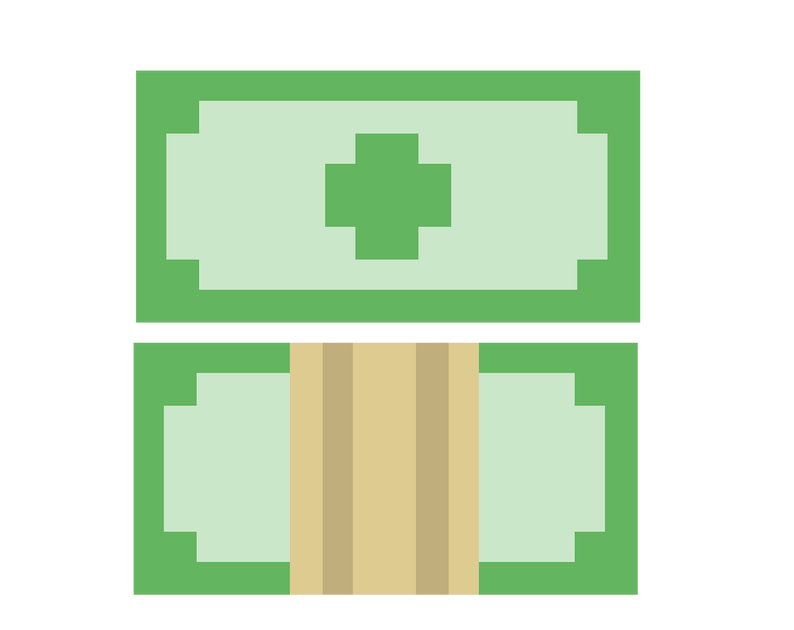 Mounds of Money Sprite Package by Guardian