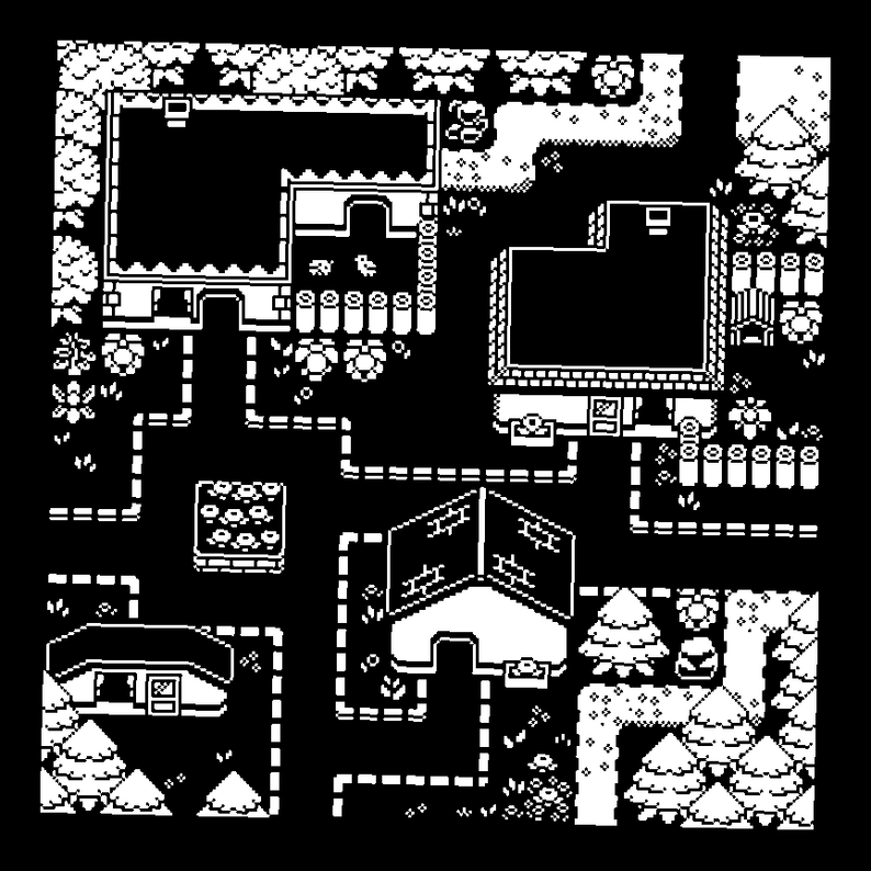 1-bit Oracles: Monochrome Tilesets by GibbonGL