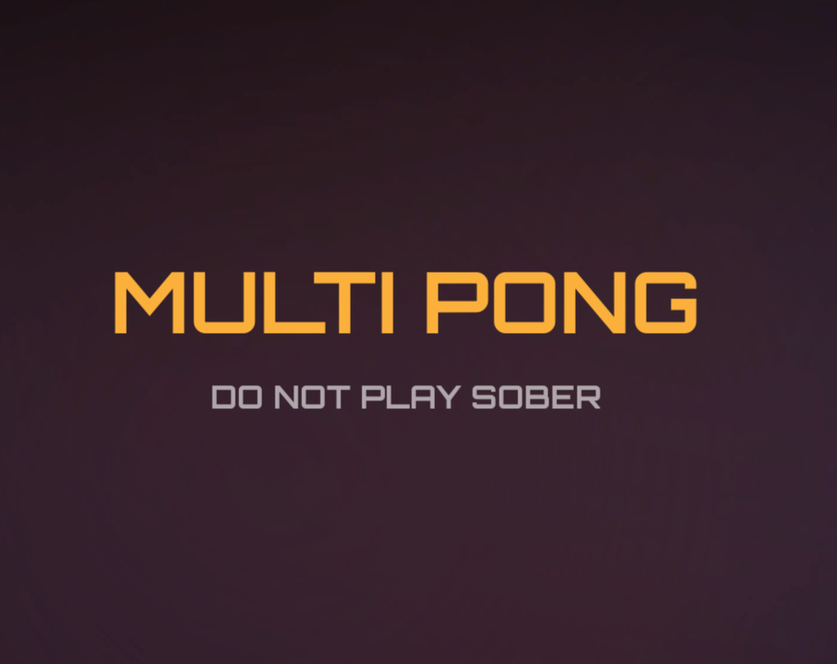MULTI PONG by pksunkara