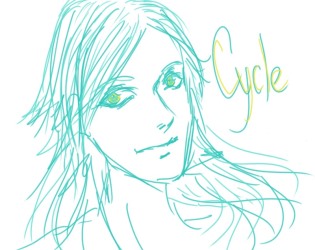 Cycle by Sunrise Man