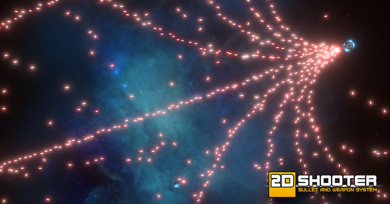 2D Shooter Bullet and Weapon System by gamedevassets