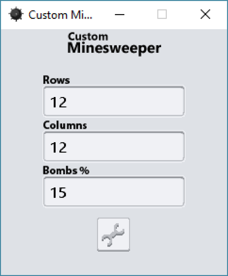 Custom Minesweeper by Dafali