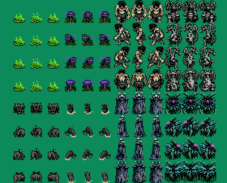 NES style Character Pack by Marumugi4510