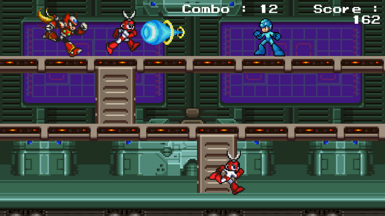 Mega Man Invasion by Xaneos