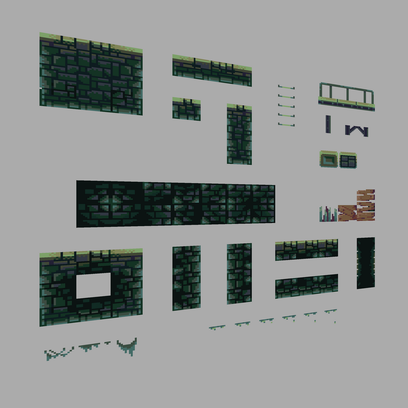 The Sideroller Sewer Assets Pack by GFragger