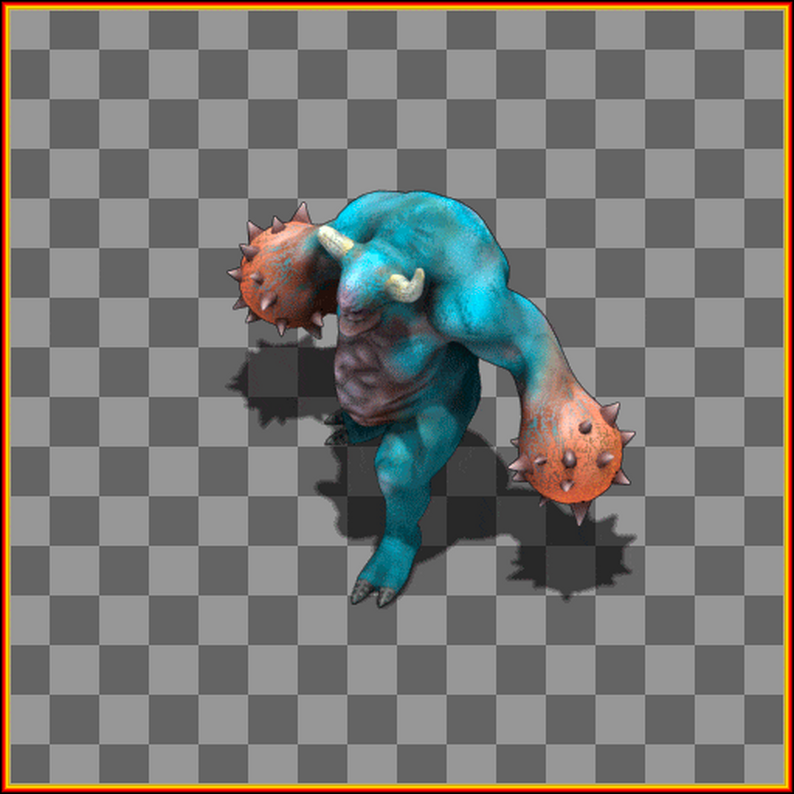 Animated Isometric Jaggernaut by Engvee