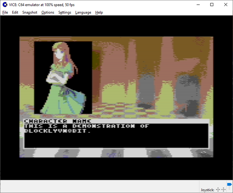 BlocklyVN8bit - Make visual novels for 8-bit platforms with a visual language by haroldo-ok