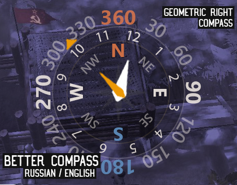 Foxhole - Better Compass (RU/EN) by KOCMOHABT