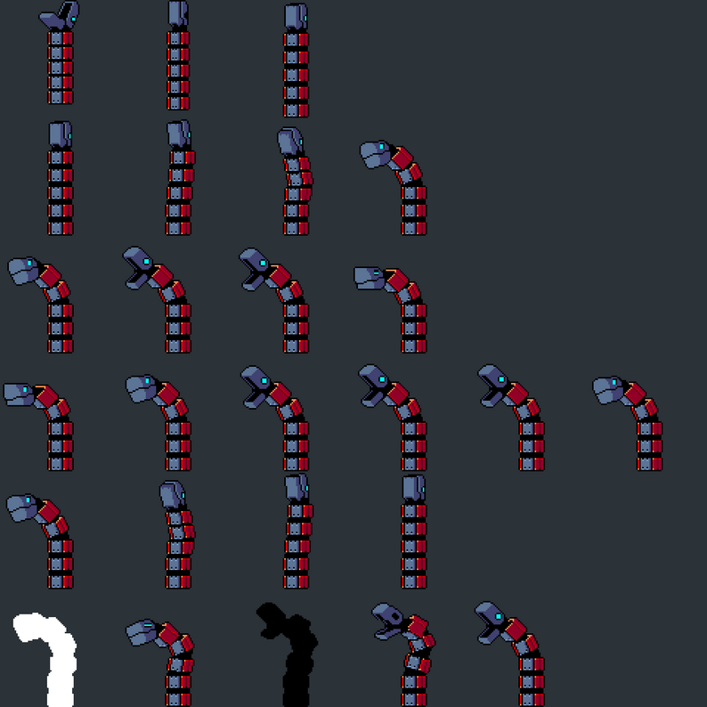 Enemy Robots - Sprite Sheets 2 by maidrobofactory