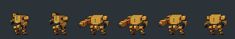 BOX Robot - Sprite Sheets by maidrobofactory