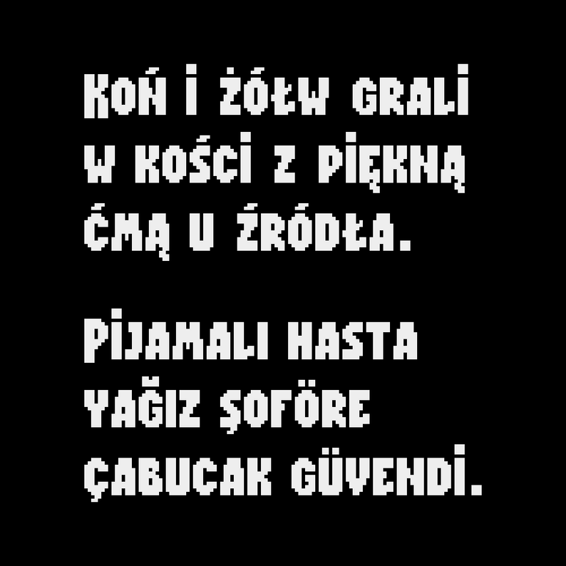 Pixel Font - CURSE by somepx