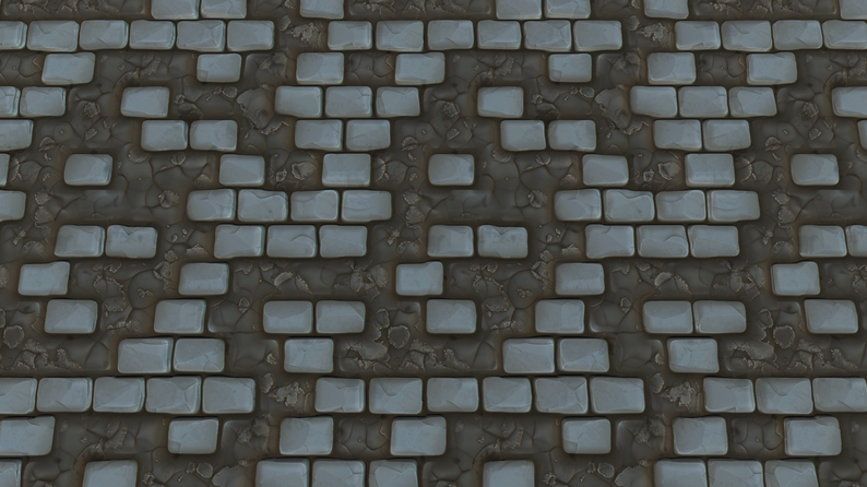 Stylized Textures - Vol 9 - Bricks 2 by oleekconder
