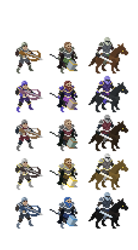 sanctumpixel updated Humans - Set 2 - Top Down Pixel Art Characters ...