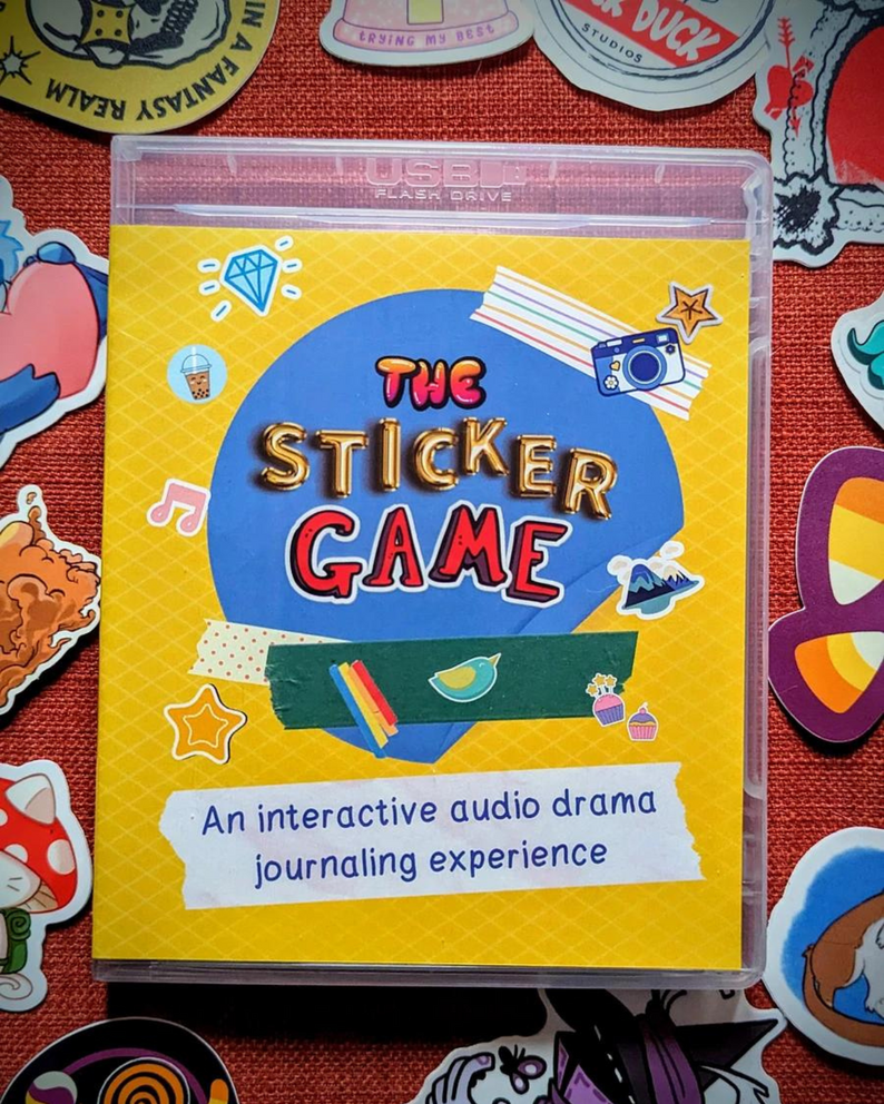 The Sticker Game: A Solo Journaling Experience by Cassi Mothwin