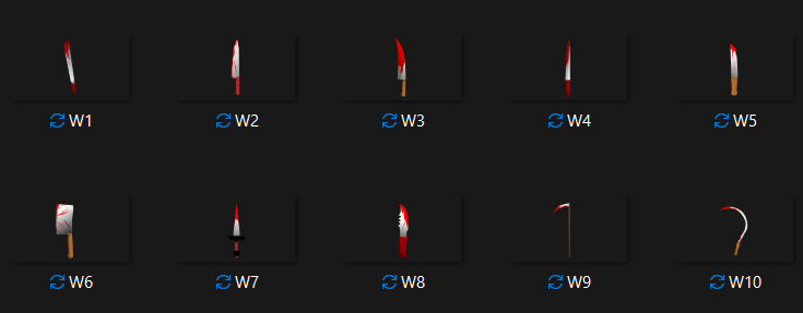 Horror Weapon Pack Vol.1 by jazparsons