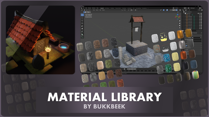 Material Library FREE by Bukkbeek
