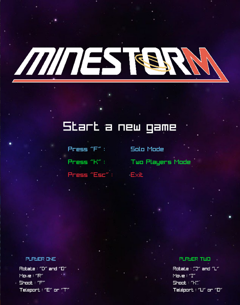 Minestorm by Sasha Legrand