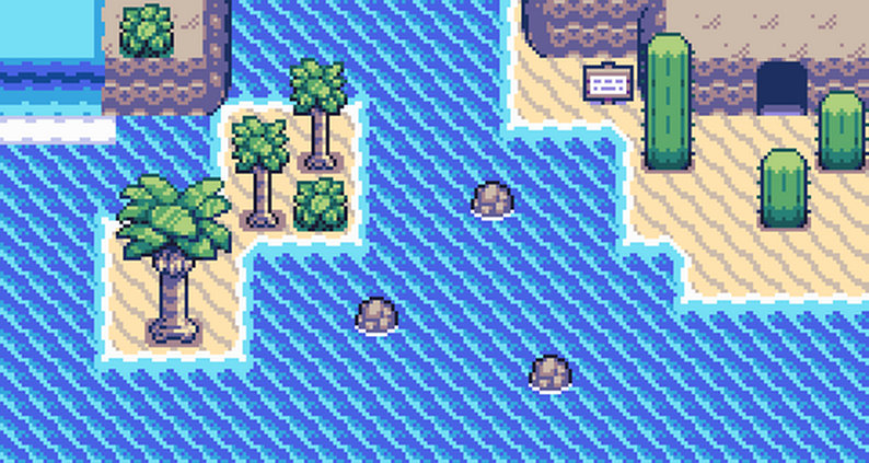AxulArt's Beach and caves tileset by AxulArt