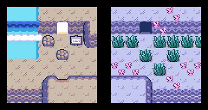 AxulArt's Beach and caves tileset by AxulArt