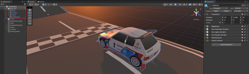 RNB Car Controller Unity by RNB Games