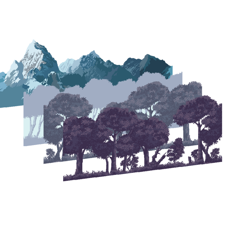 Snowy Forest - Asset Pack by PIXELJAD