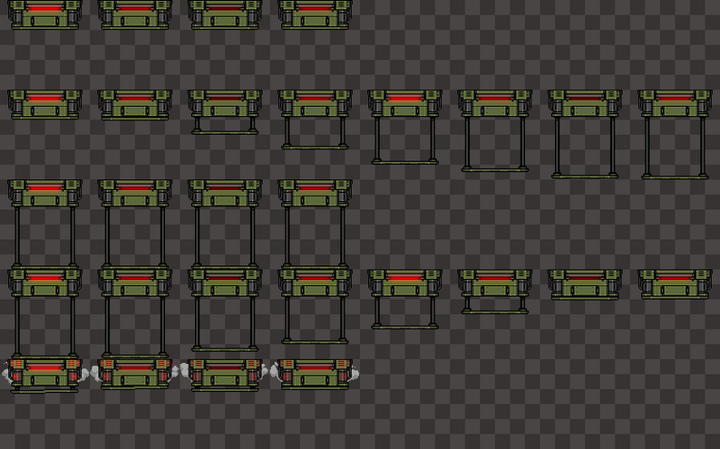 Enemy Robots - Sprite Sheets 3 by maidrobofactory