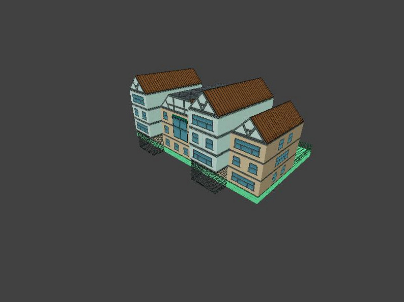 coppercube low poly building assets prefabs by SamGrady