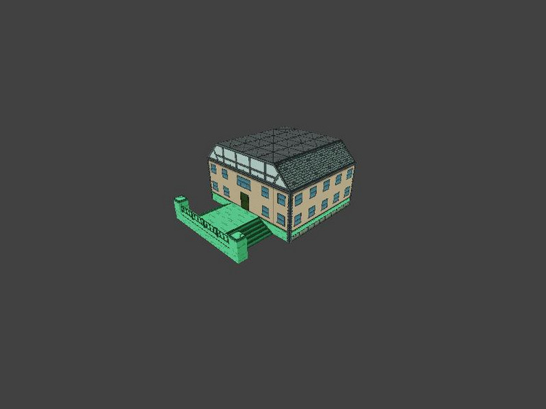 coppercube low poly building assets prefabs by SamGrady