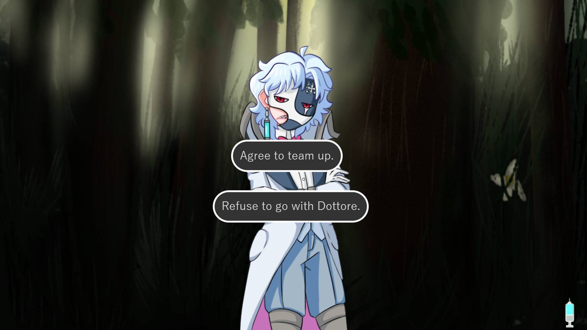 Genshin Impact Dottore Visual Novel: Lost by Jessiikun