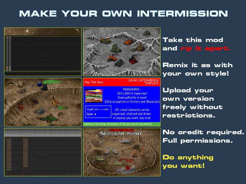Doom 2 Intermission Mod (universal addon) by Reactorcore