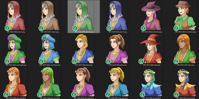 RPG NPC Humans by Low