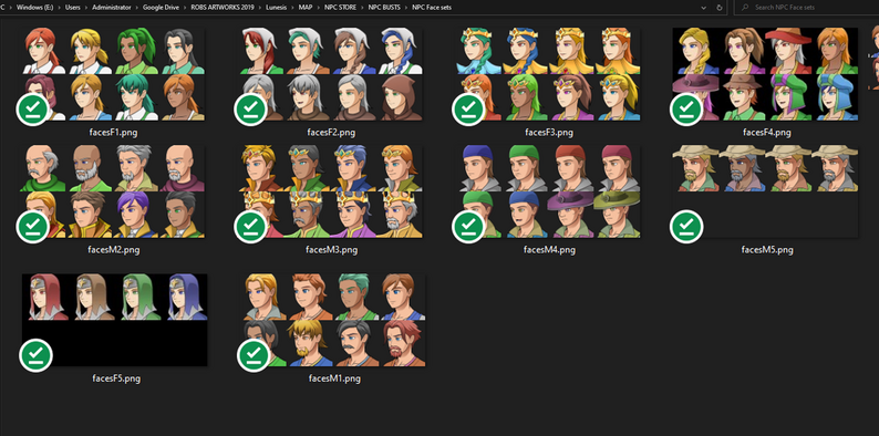 RPG NPC Humans by Low