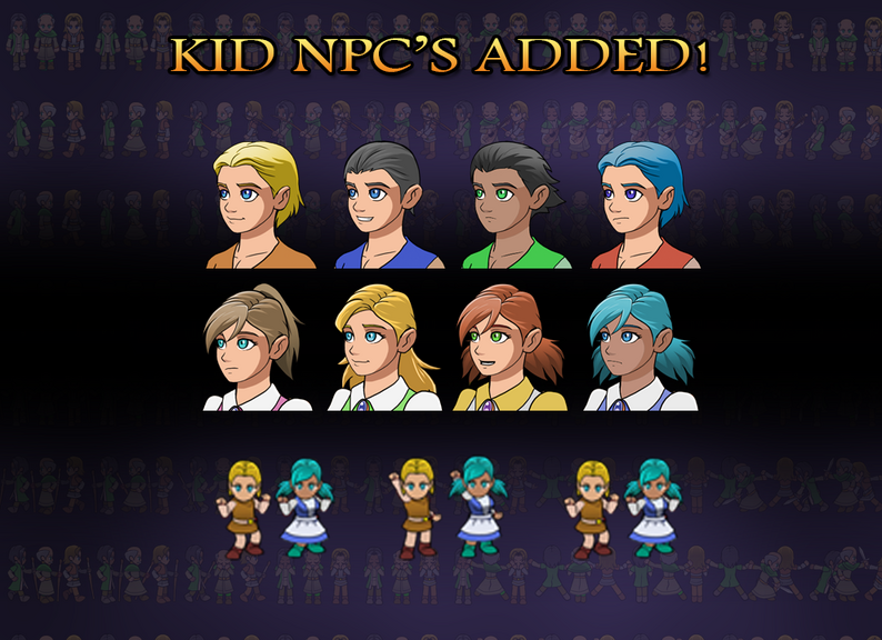 RPG NPC Humans by Low