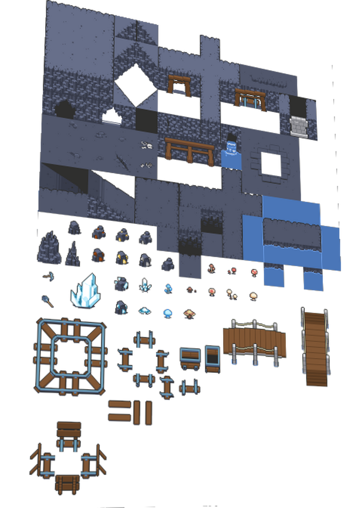 2D Pixel Art Cave Tileset By Elthen s Pixel Art Shop