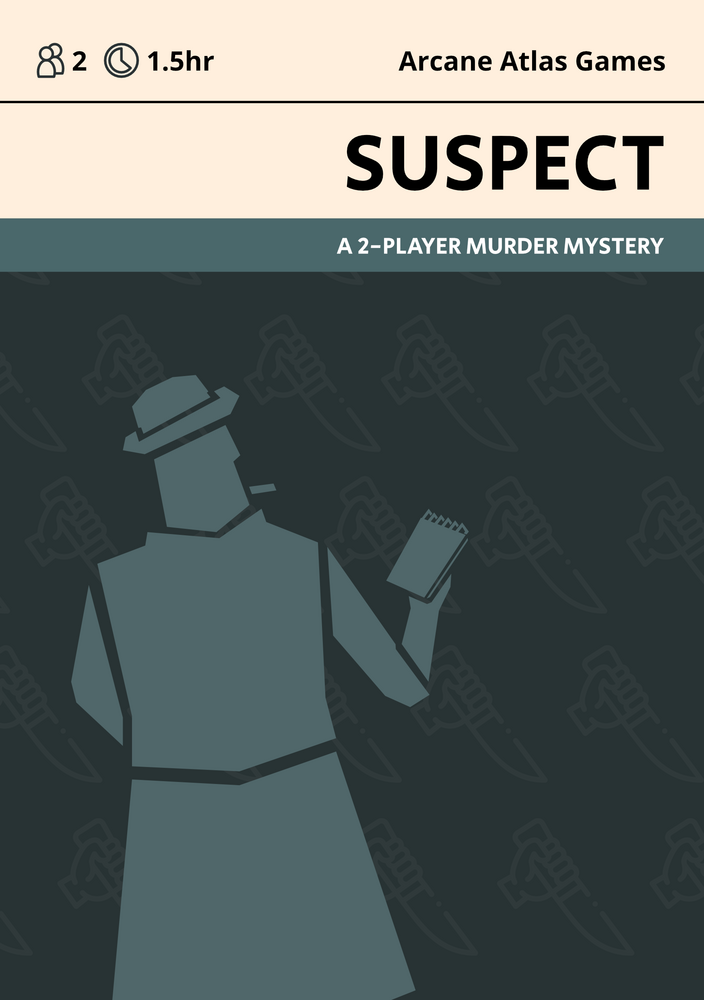 SUSPECT by Arcane Atlas Games