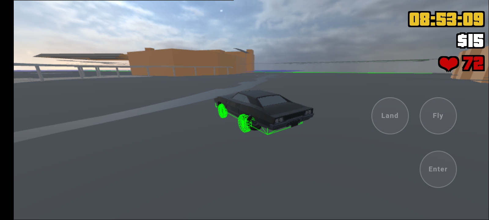 Physics & FPS Debug - Cars Vs Angels by Inhumanity Studios