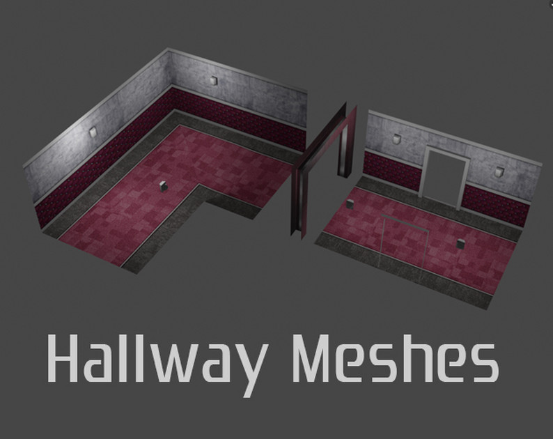 PSX Hotel Environment Asset Pack by Ink Ribbon