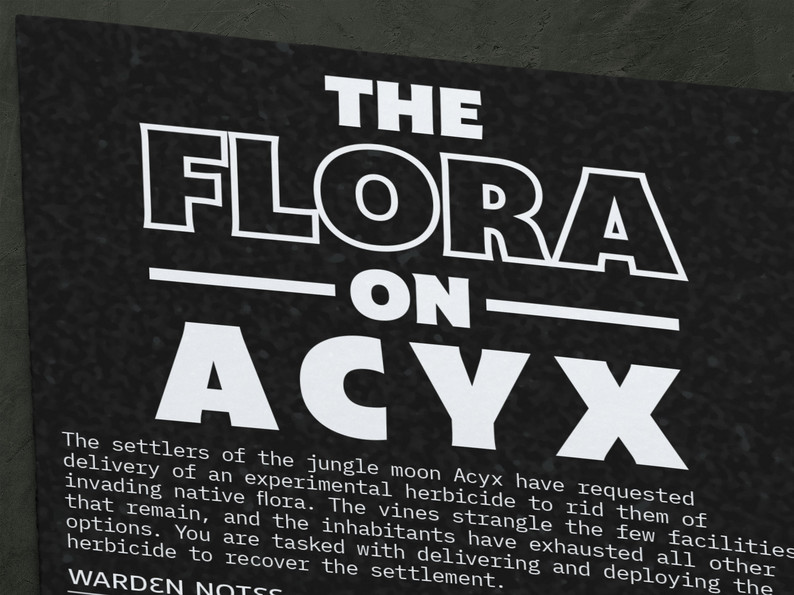 The Flora on Acyx by SSTO Press