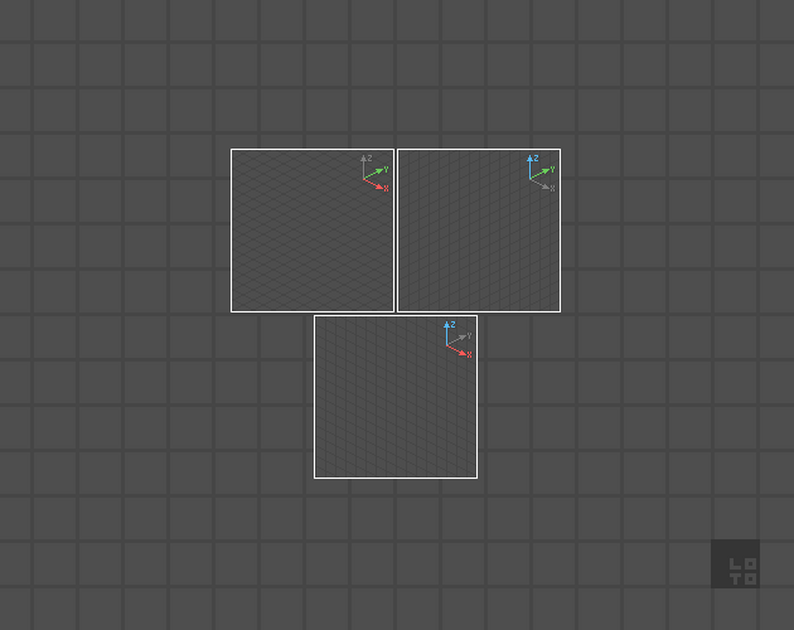 template - isometric ruler by lotovik