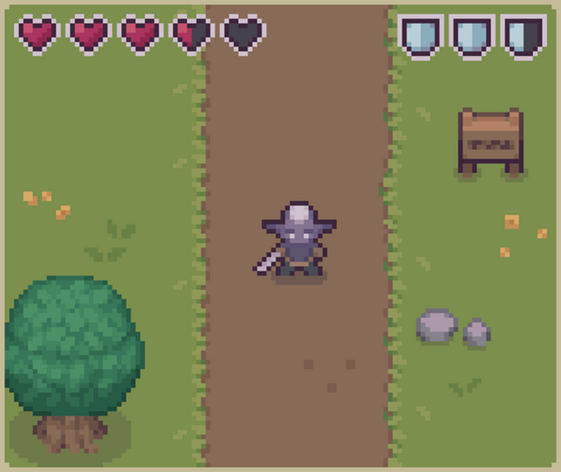 Animated HUD Health Bars - Pixel RPG by Snoblin